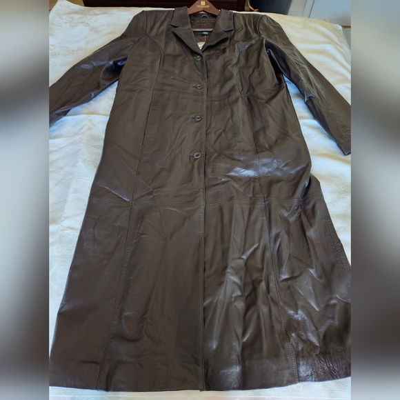 Centigrade Leather | Jackets & Coats | Centigrade Leather Long Black ...